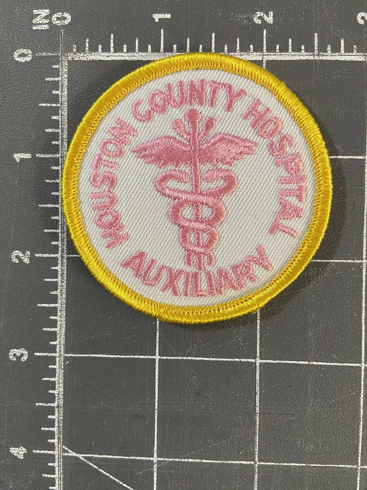 Vintage Houston County Hospital Auxiliary Patch HCH Volunteer Georgia ...