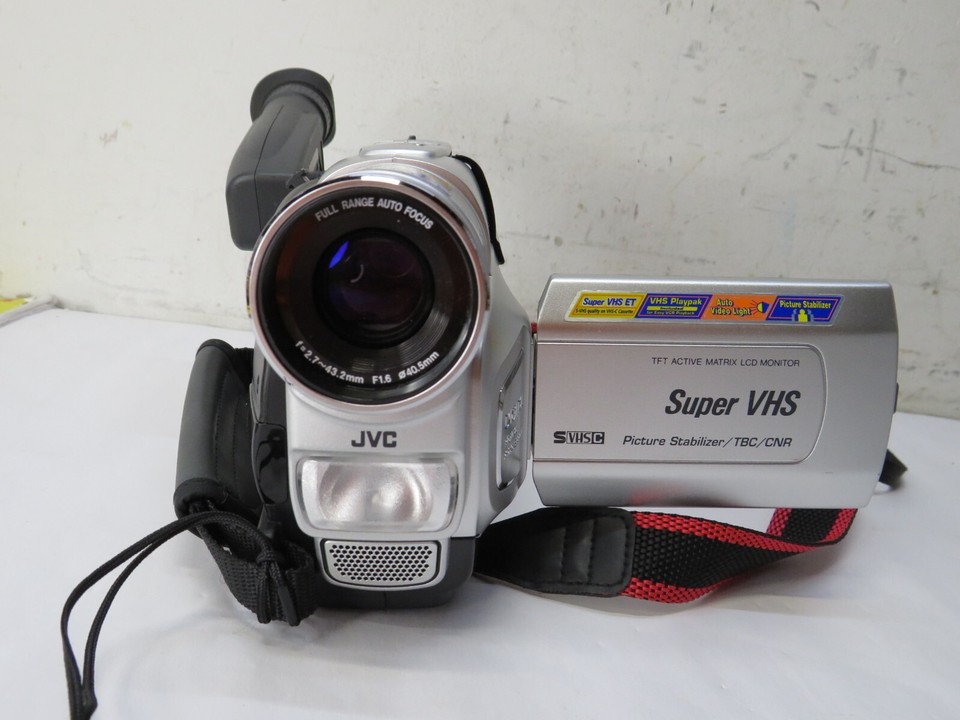 JVC GR-SXM250U Compact Super VHS CAMCORDER Not Tested No Battery | eBay