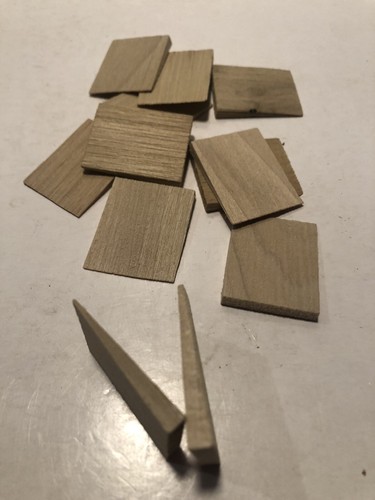 Lot Of 12 Wooden Small Hammer Or Ball Pein Handle Wedges | eBay