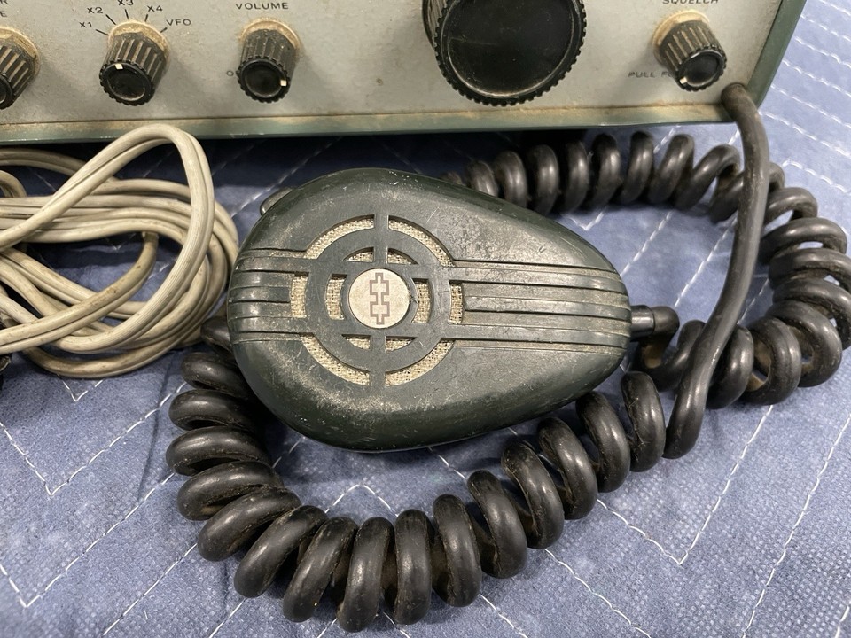 Heathkit HW-17 Vacuum Tube Radio Transceiver With Power Cord - UNTESTED ...