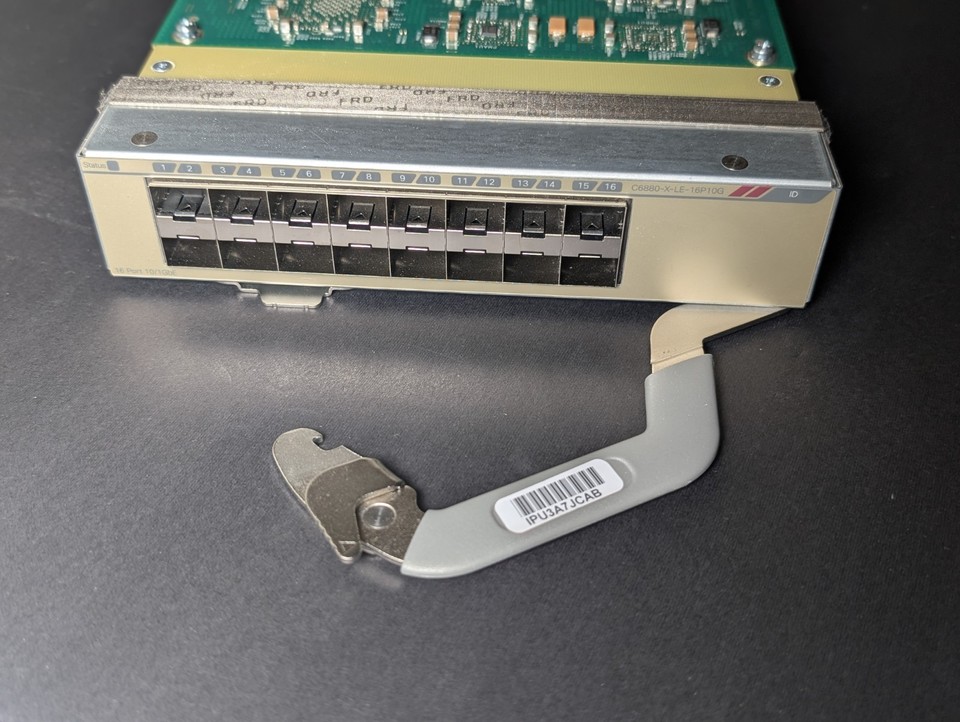 Cisco C6880-X-LE-16P10G C6880-X-LE 16 Port SFP 10 Gigabit Ethernet Line ...