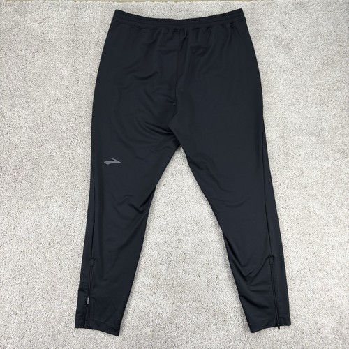 Brooks Pants Mens Large Spartan Jogger Black Running Training | eBay