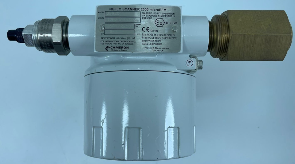 CAMERON NUFLO SCANNER 2000 microEFM 0992D WITH MANIFOLD | eBay