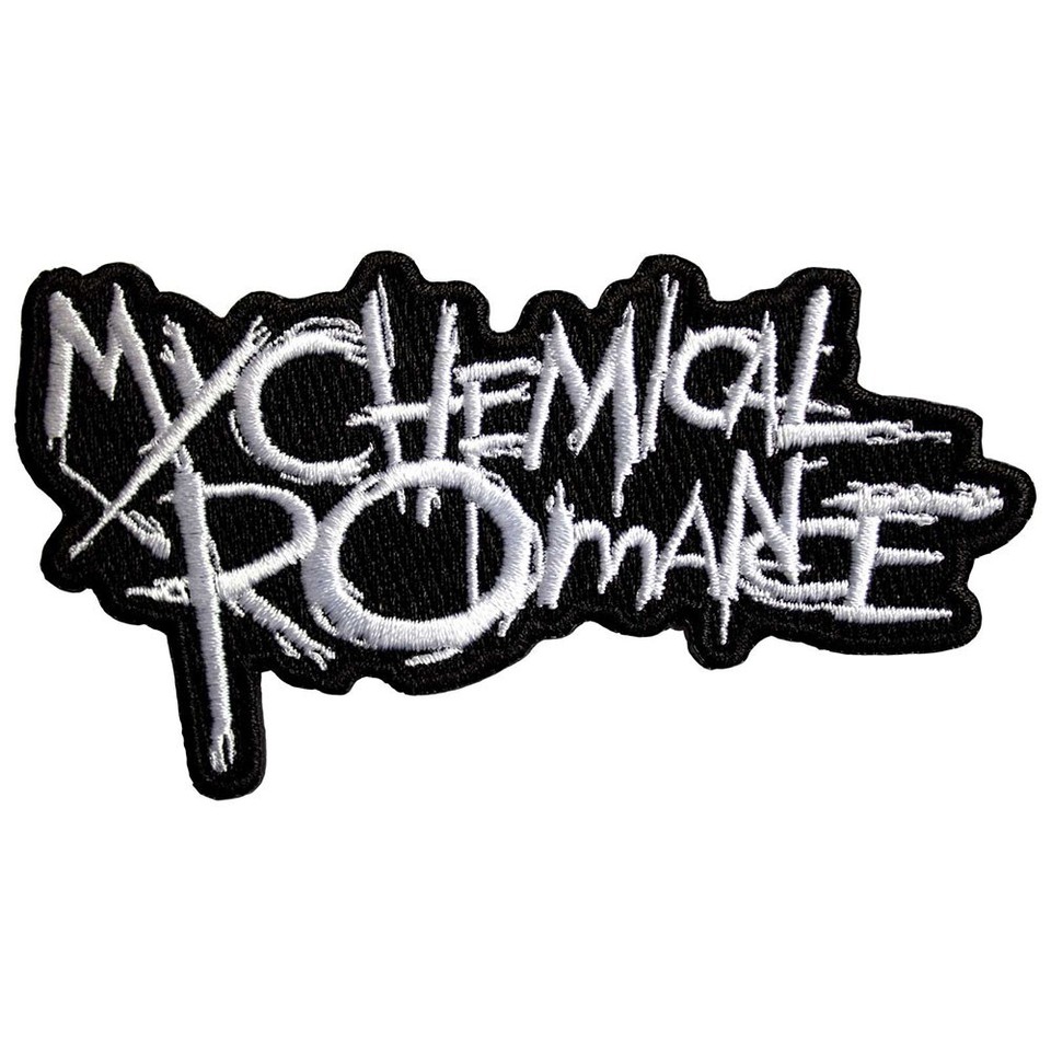 MY CHEMICAL ROMANCE - SEW ON / IRON PATCH - MCR LOGO black parade SWEET ...
