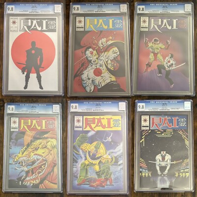 RAI #0-5 CGC 9.8 Valiant 1992 Rare Low Print Run Hard To Find | eBay