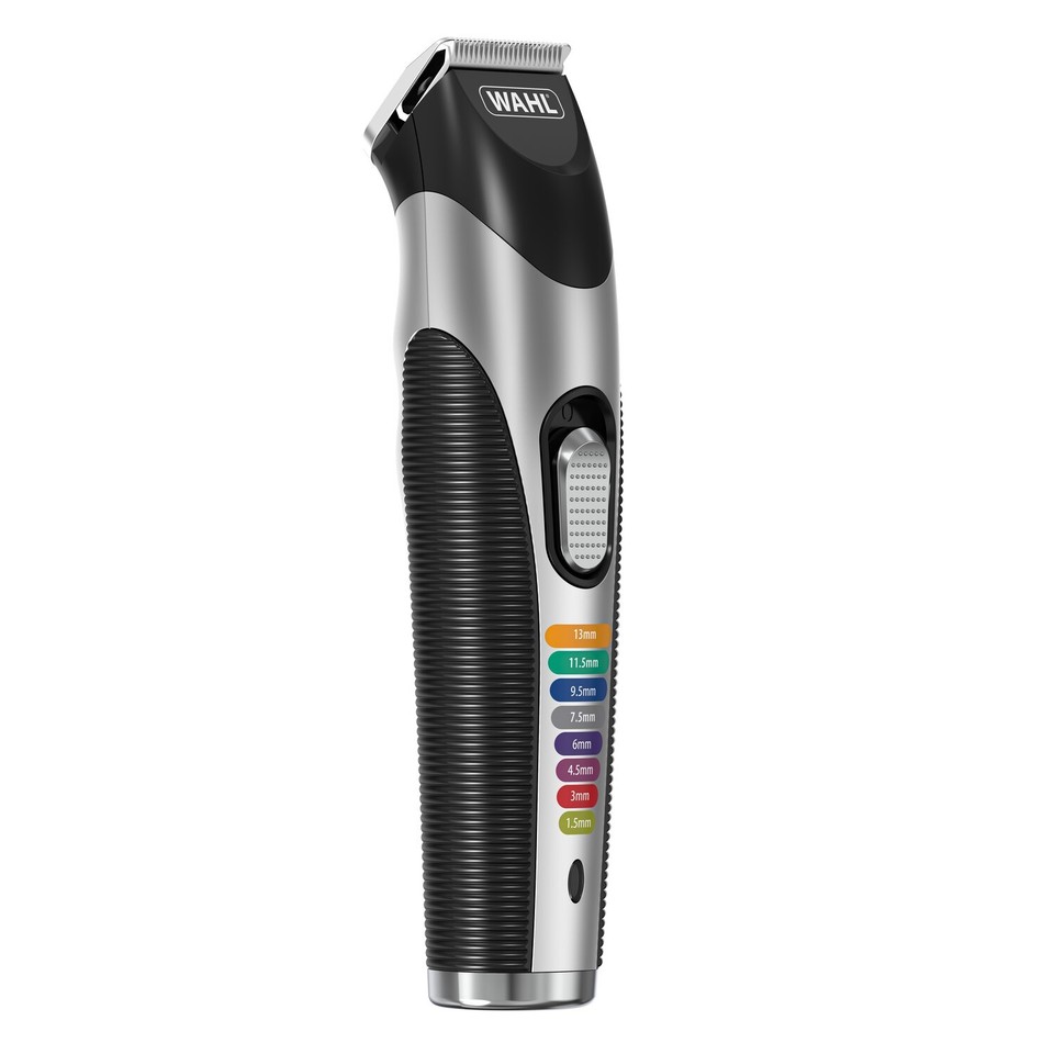 Wahl Colour Trim Stubble and Beard Trimmer Kit Silver 9891-117 ...