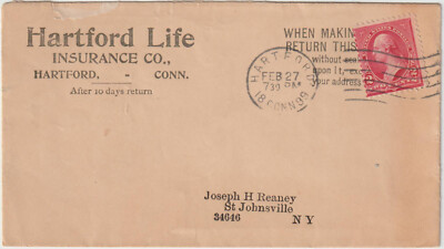 1899 Hartford Conn Advt Hartford Life Insurance Co (d164) | eBay