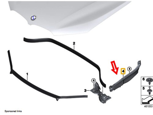 BMW X1 F48 F49 Upper Side Panal - Left (JS) | eBay