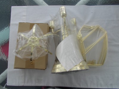 IEM 12" Gold Color Table Lamp New In Box City Of Commerce On Bottom | eBay