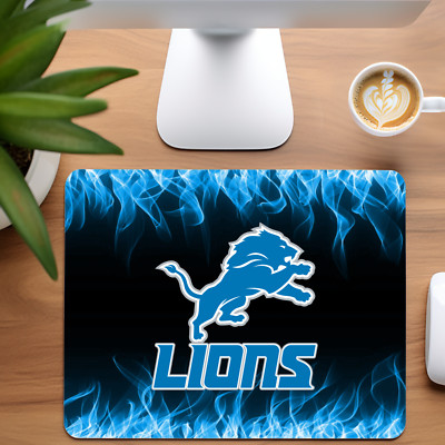 Detroit Lions Custom Non-Slip Neoprene Mouse Pad Home Office | eBay