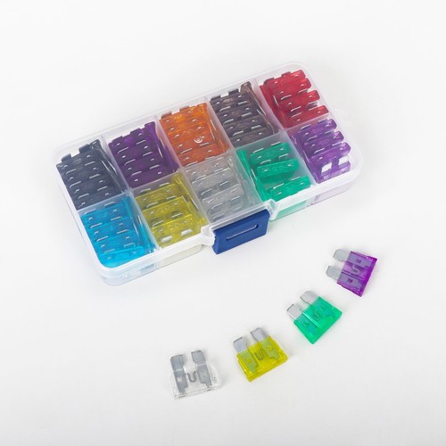 100pcs/Set Car Auto Standard/Medium Blade Fuse 2A~35A Assorted Set | eBay