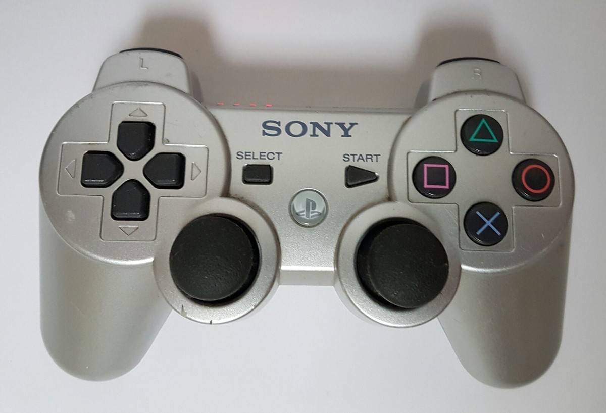 Silver Ps3 Controller