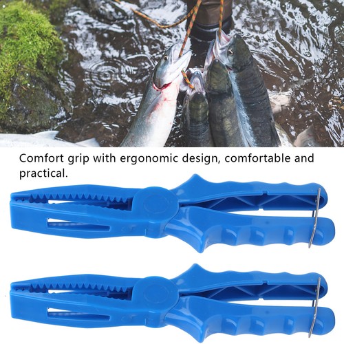 Fishing Pliers ABS Fish Clamp Grip Catch Release Tool Fish Body Holder ...