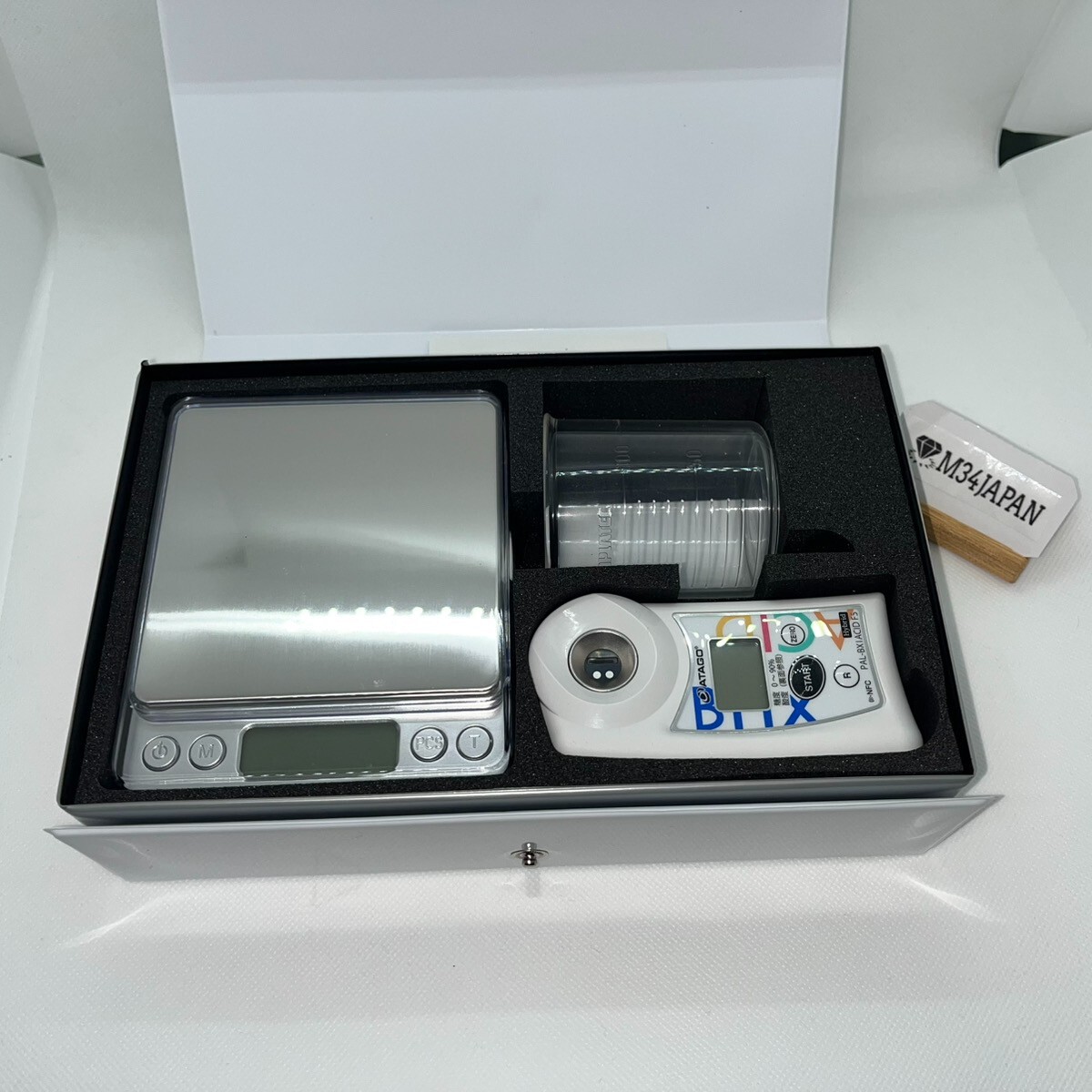 ATAGO PAL-BX|ACID F5 Pocket Brix-Acidity Meter Multi Fruits Master Kit ...