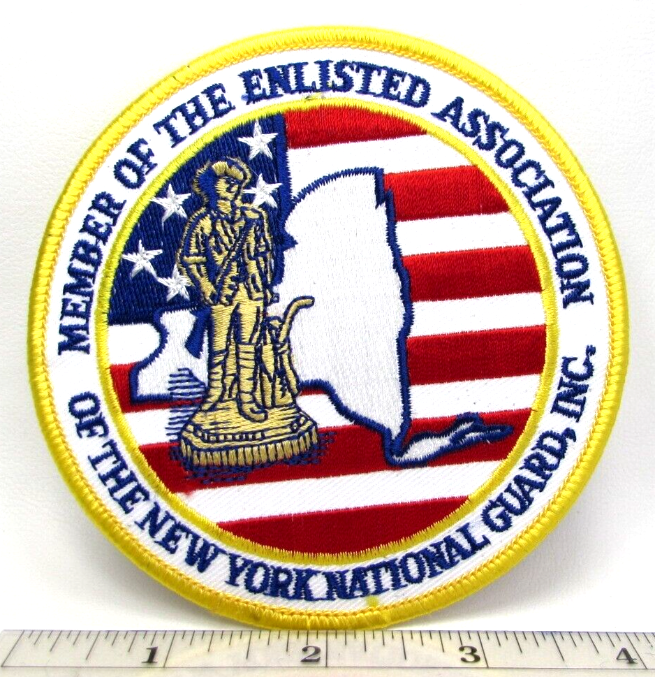 Vintage Member of the Enlisted Assn of the New York National Guard ...