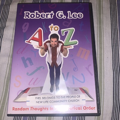A to Z Robert G. Lee Radom Thoughts in Alphabetical Order A Crown Comedy DVD | eBay