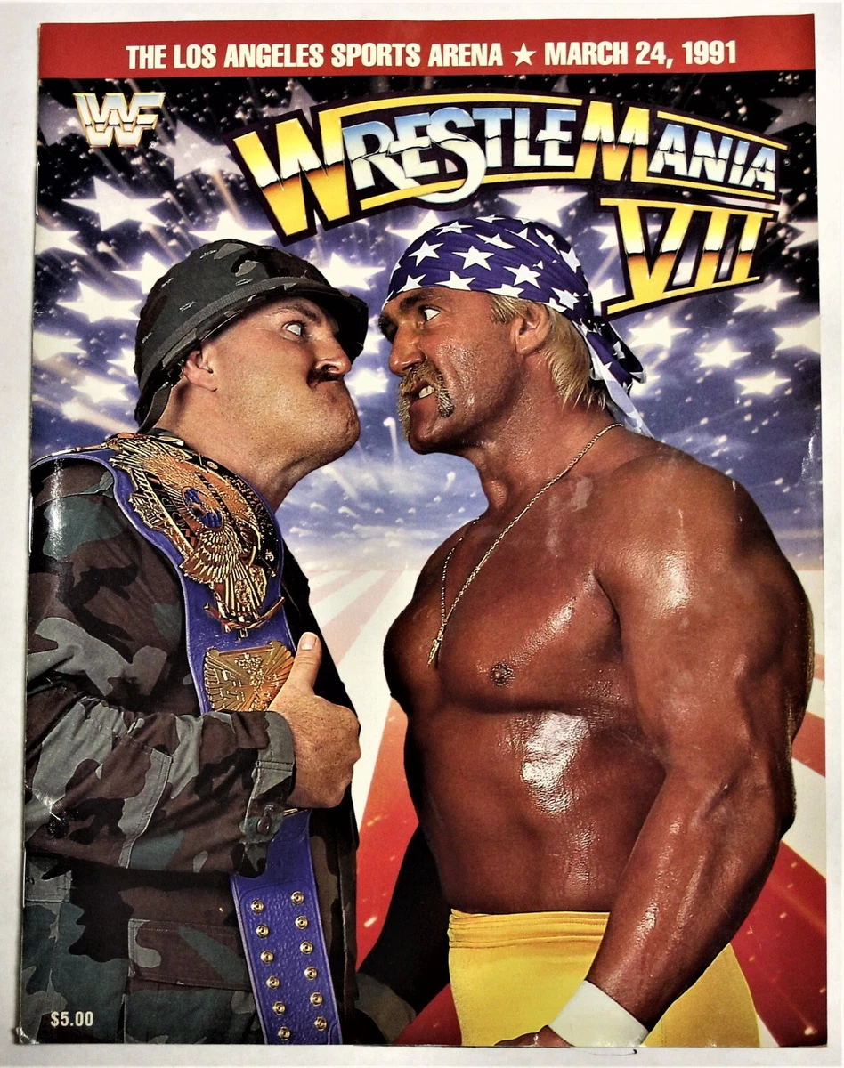 Wrestlemania 7 Card
