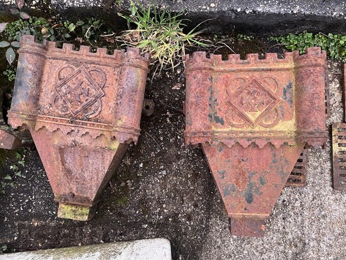 Victorian Cast Iron Gutter Hoppers | eBay