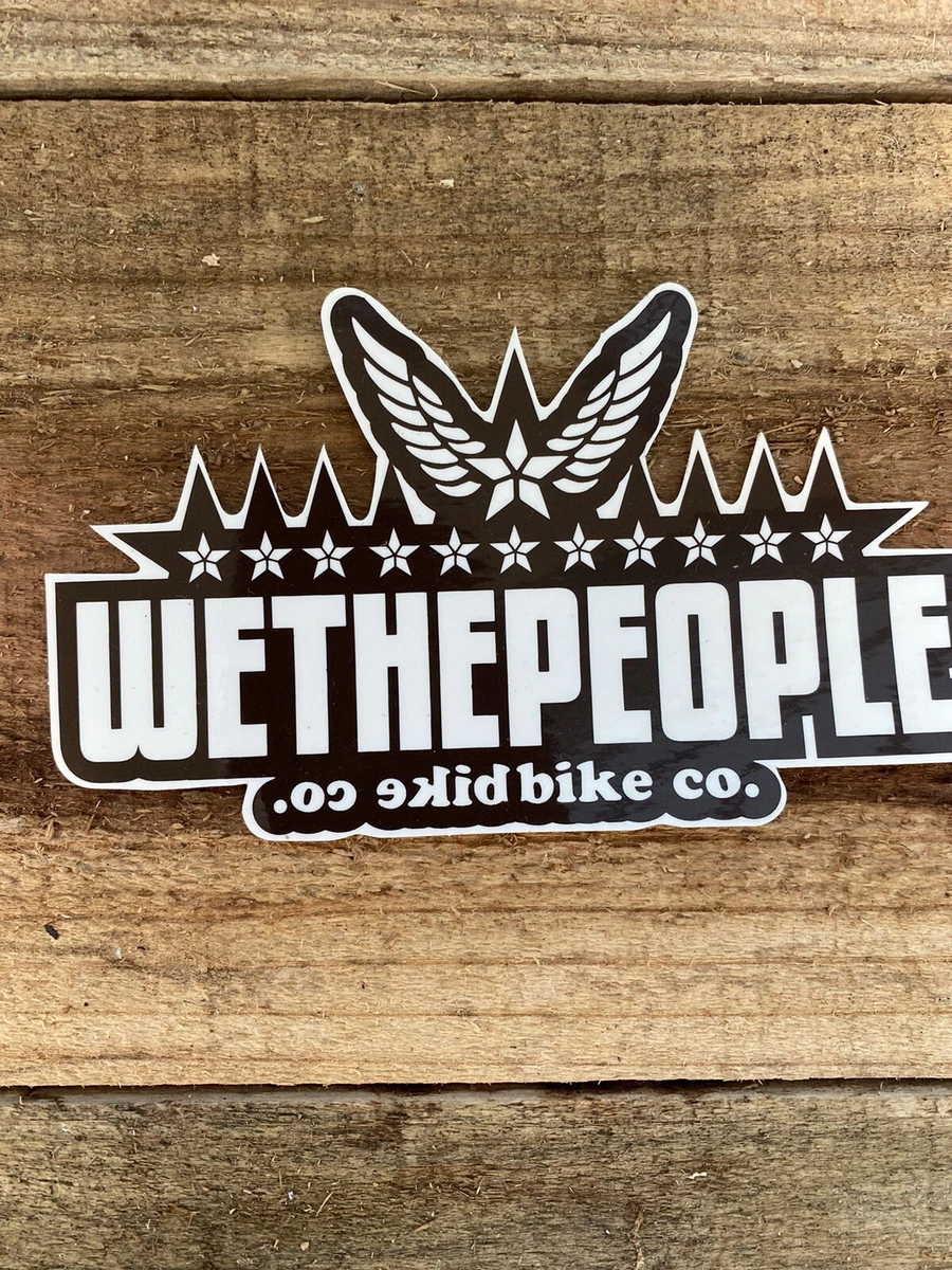 We The People Bmx Logo