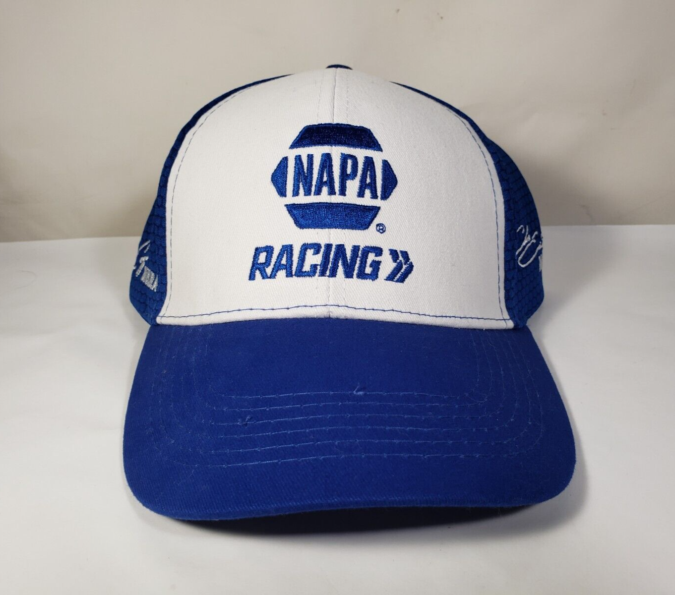 NAPA Racing Blue Hat Cap NASCAR Outlaws Indycar NHRA Adjustable ...