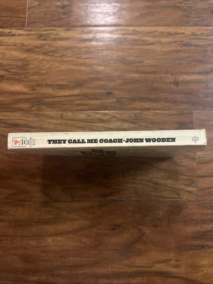 They Call Me Coach - John Wooden By Jack Tobin SIGNED Vintage ...