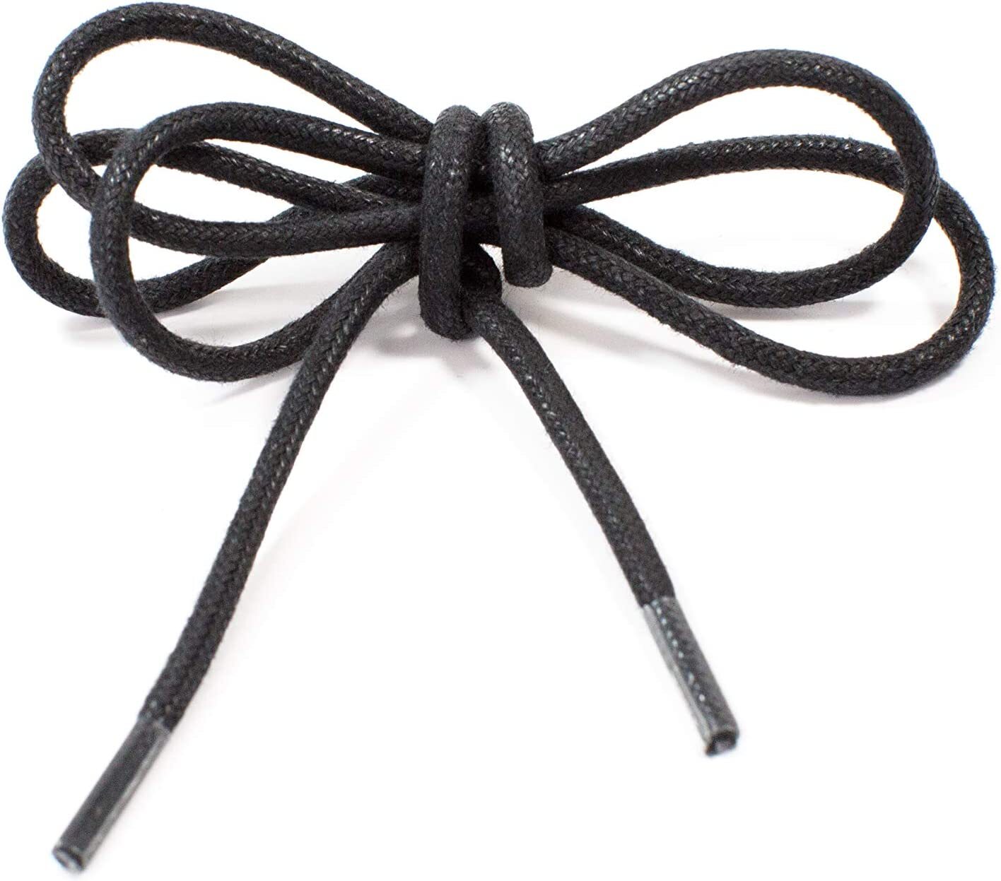 Pedag Round Waxed Thick Laces 1 Pair, Black, 36 Inches | eBay