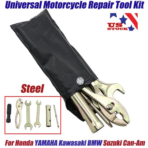 Universal Motorcycle Repair Tool Kit For Honda YAMAHA Kawasaki BMW ...