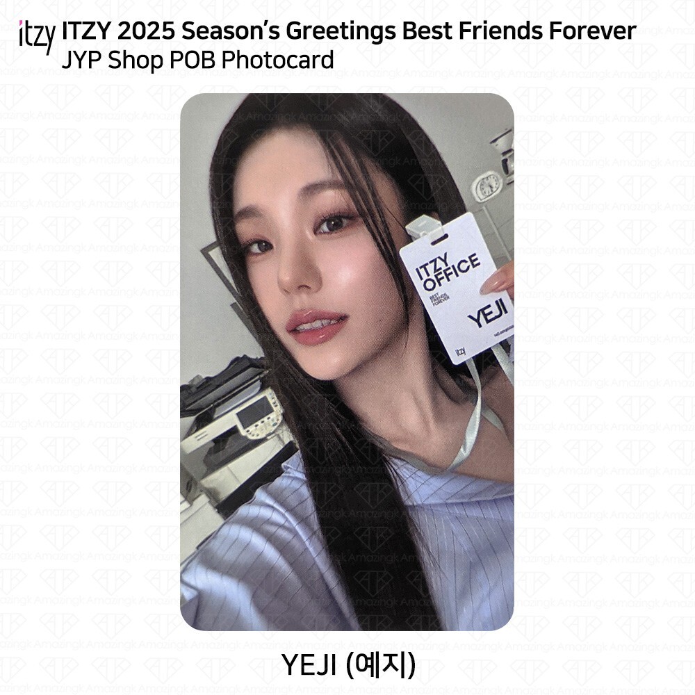 ITZY 2025 Season's Greetings Best Friends Forever JYP Shop POB ...