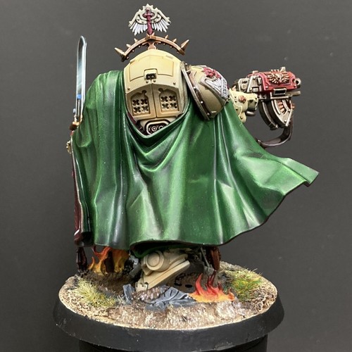 Warhammer 40k Dark Angels Belial, Grand Master Of Deathwing Painted ...