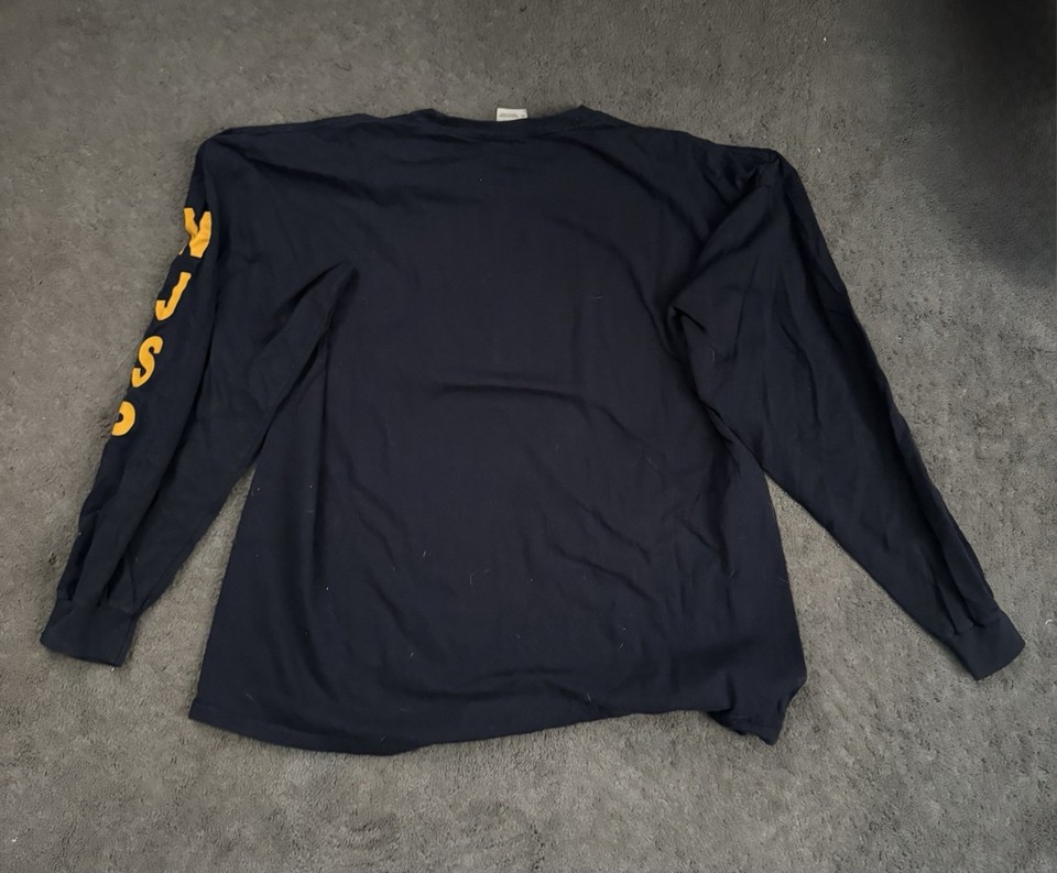 NJ State Police NJSP Long Sleeve Shirt Blue Law Enforcement Graphic XL ...