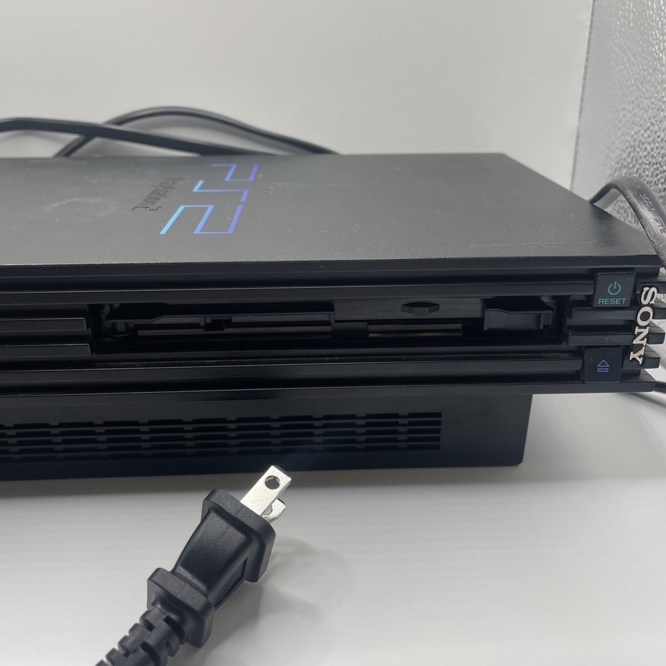 Sony PlayStation 2 Ps2 FAT Console only - Black (SCPH-39001) - Tested ...