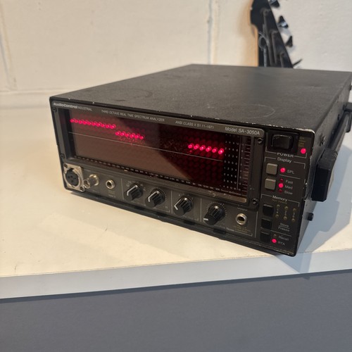 AudioControl SA-3050A Third Octave Real-Time Audio Analyser + SQL Mic ...