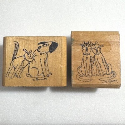 Kidstamps Eric Gurney 1983 & 1984 Rubber Stamps Wood Mount - Choice | eBay