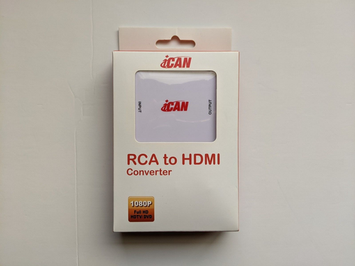 RCA to HDMI Adapter Converter For Video Audio Composite 720p 1080P ...