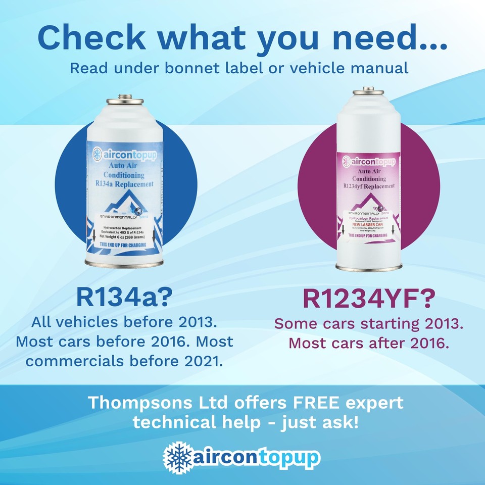 Complete DIY Car Aircon Topup Recharge Kit DIY Regas With Hose For R134 ...