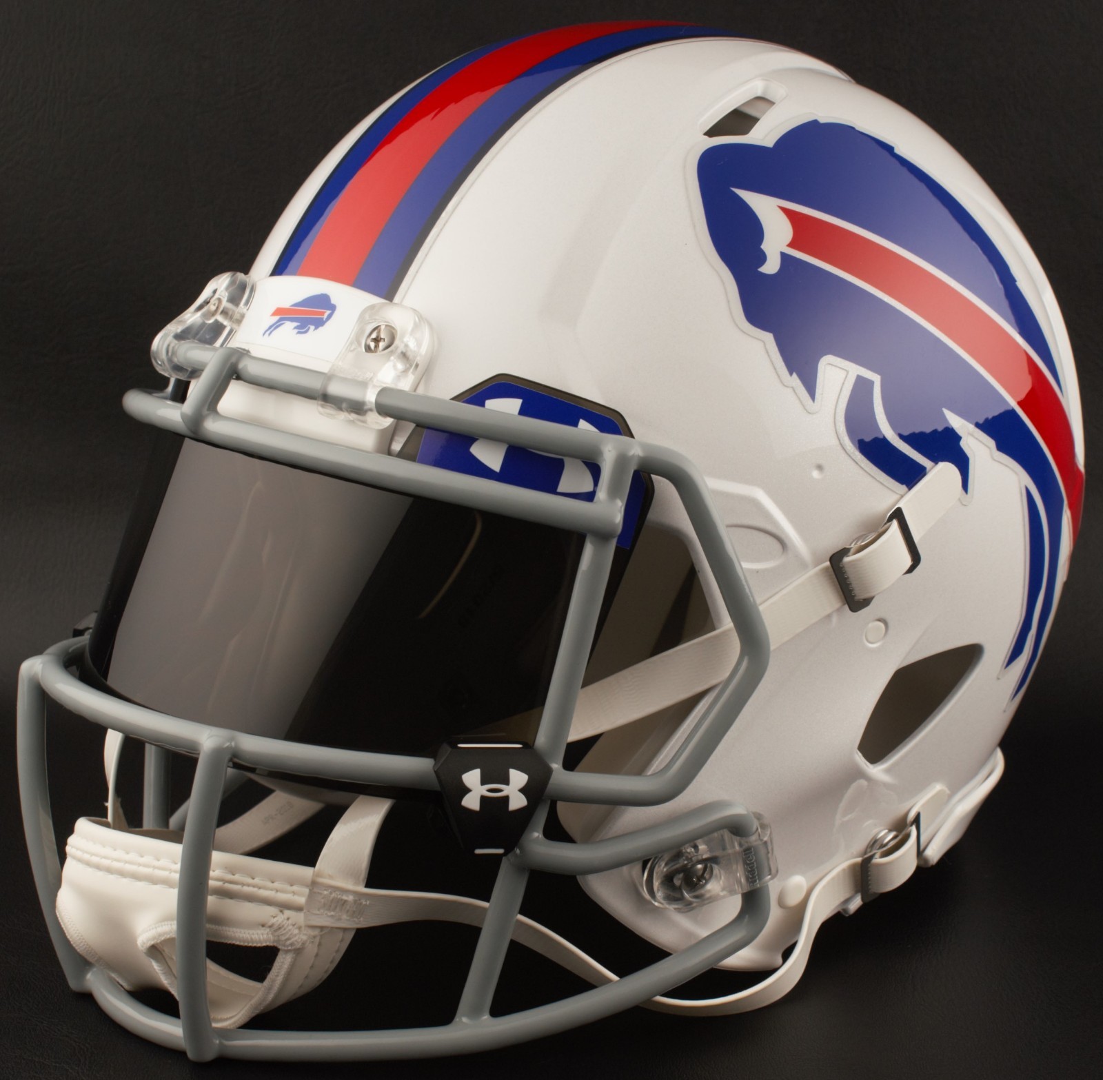 BUFFALO BILLS NFL Authentic GAMEDAY Football Helmet w/ BLACK-TINT Eye ...