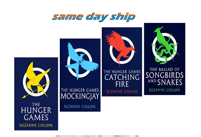 The Hunger Games Series by Suzanne Collins 4 Books set Paperback | eBay UK