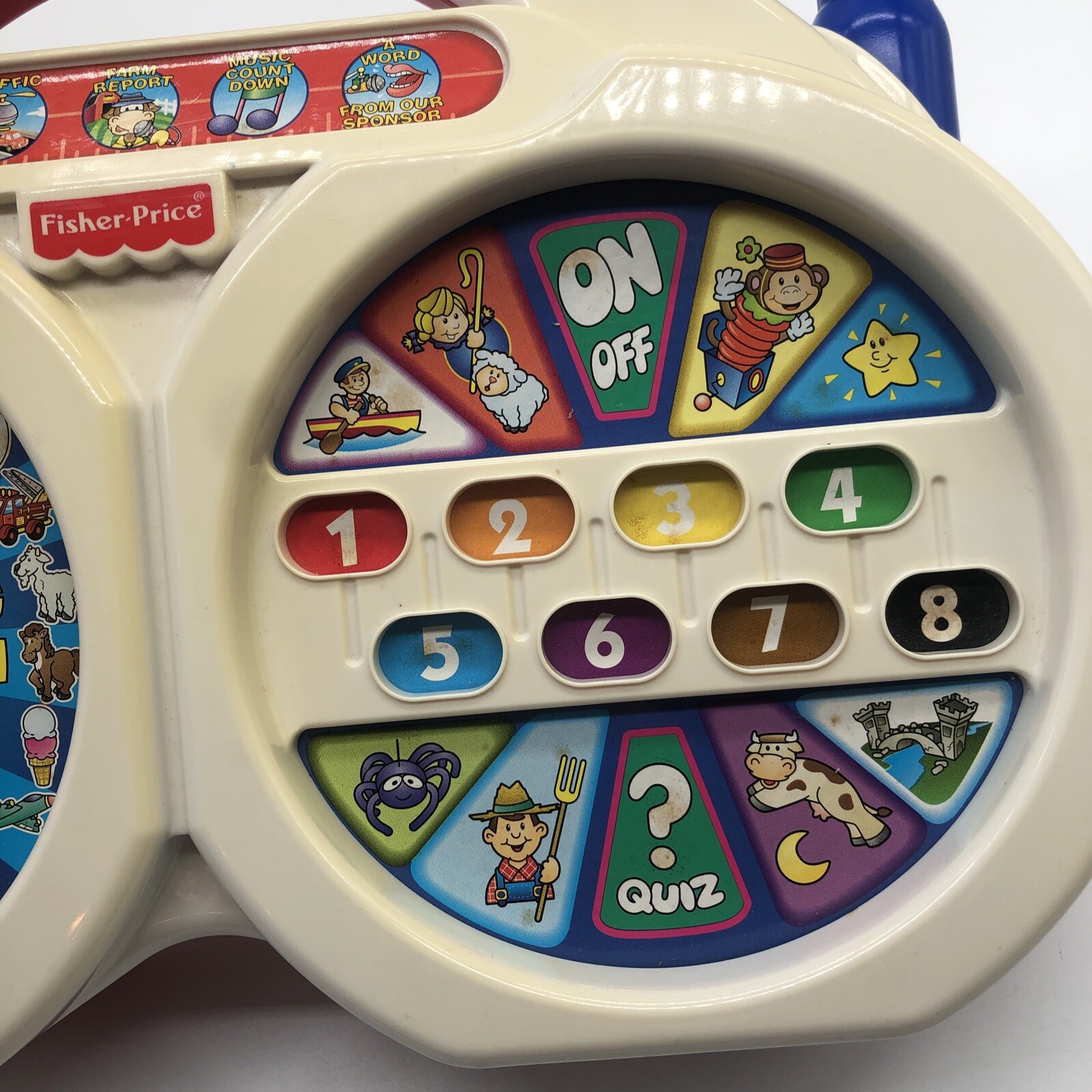 Fisher Price TALK 'N TEACH RADIO - Countless Features, 77638, Works And ...