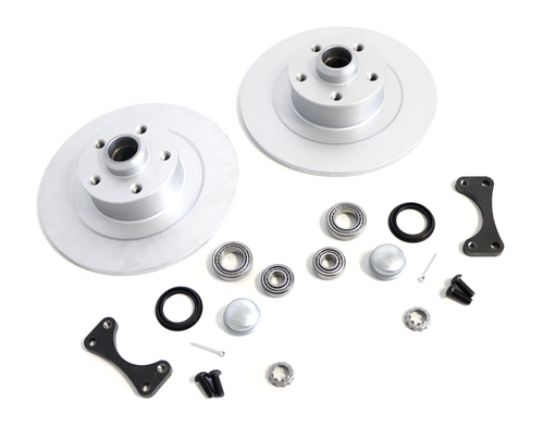 VW Mk3 Rear Rotor Disc 280mm Brake Upgrade Kit 1993-1998 VW Golf Jetta ...
