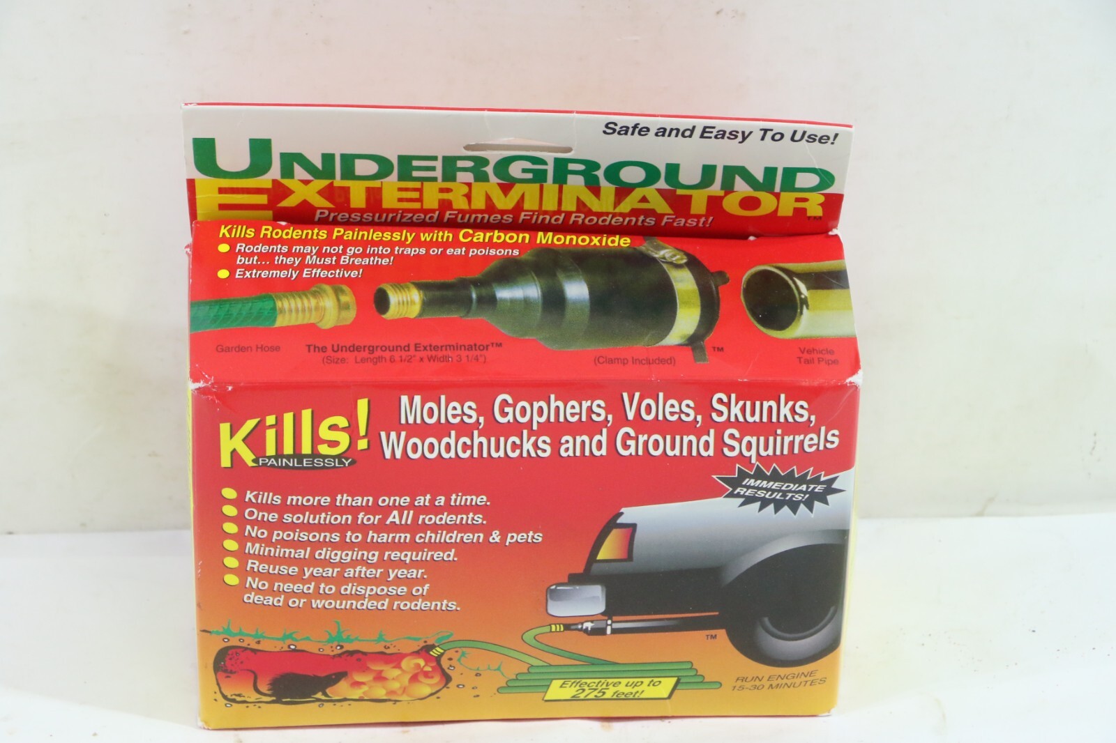 Manning UE-12 Underground Carbon Monoxide Rodent Exterminator for sale ...