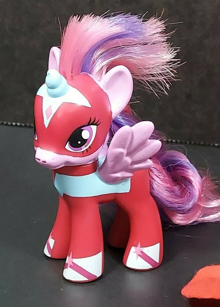 My Little Pony Figures Superhero Pony Twilight, Fluttershy, spike, Mane ...