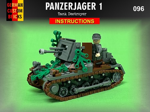 Lego - Panzerjager 1 - Russian Front - Digital Instructions Download ...