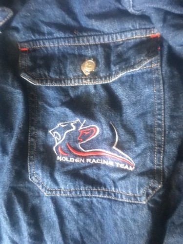 HSV Holden Racing Team V8 Denim Shirt. Offical Merchandise. | eBay