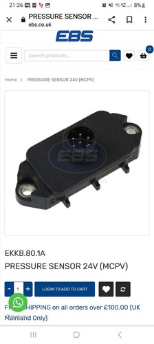 Pressure Sensor 24v Mcpv EKKB.80.1A | eBay