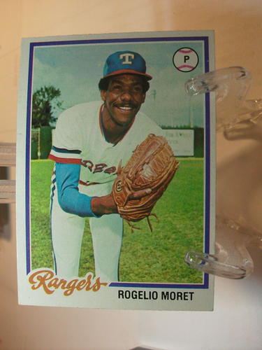1978 Topps Baseball Card #462 - Rogelio Moret - Texas Rangers (81031 ...