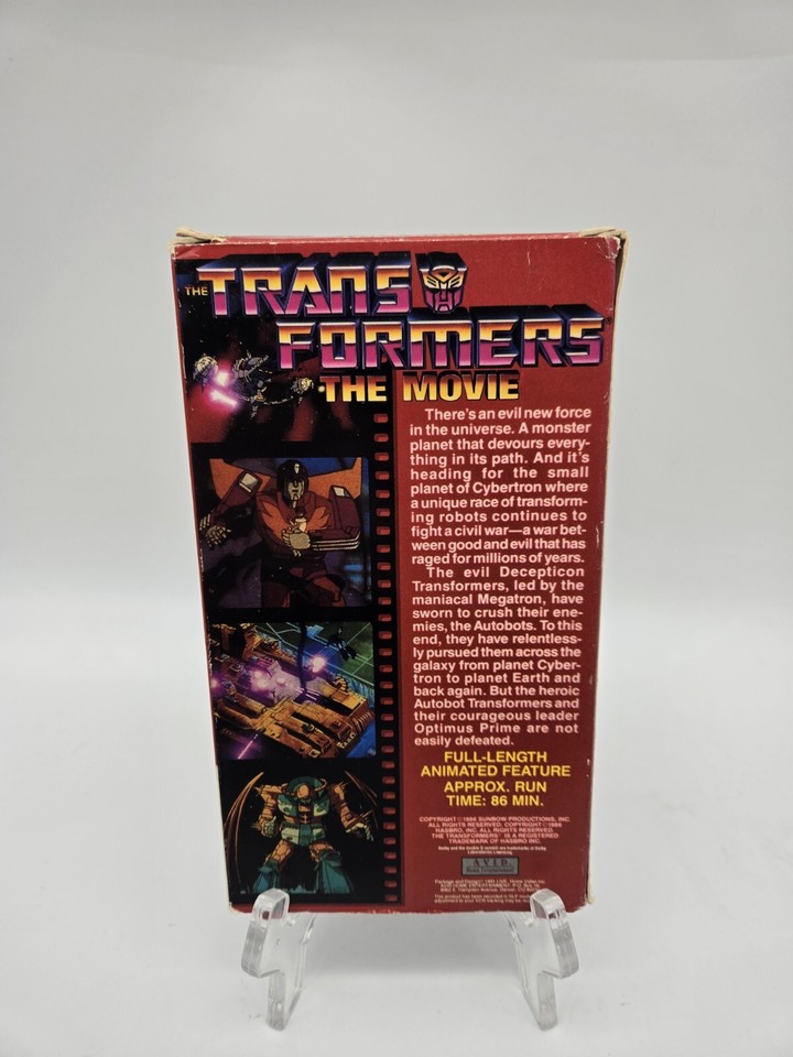Transformers: The Movie (VHS, 1991) 12235103432 | eBay