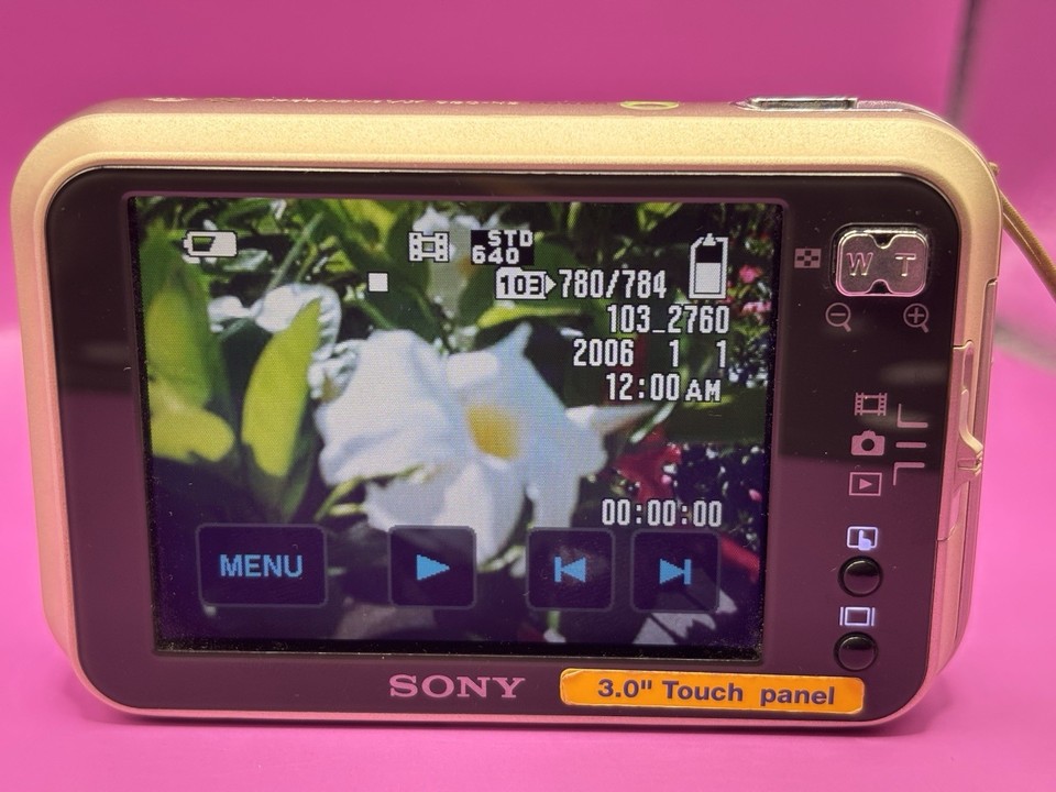 RARE, Sony Cybershot Digital Camera N50, 10MP Bundle, Tested, Carl ...