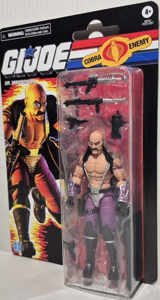 G.I. Joe Classified Series Retro Cardback 6" (Dr. Mindbender) Action ...