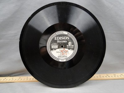 Edison Diamond Disc Record 51243 Indiana Moon Drigo's Serenade 78 Red ...