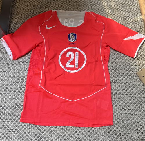 Nike South Korea 2004 Reissue Total 90 J S Park Soccer Jersey Brand New ...